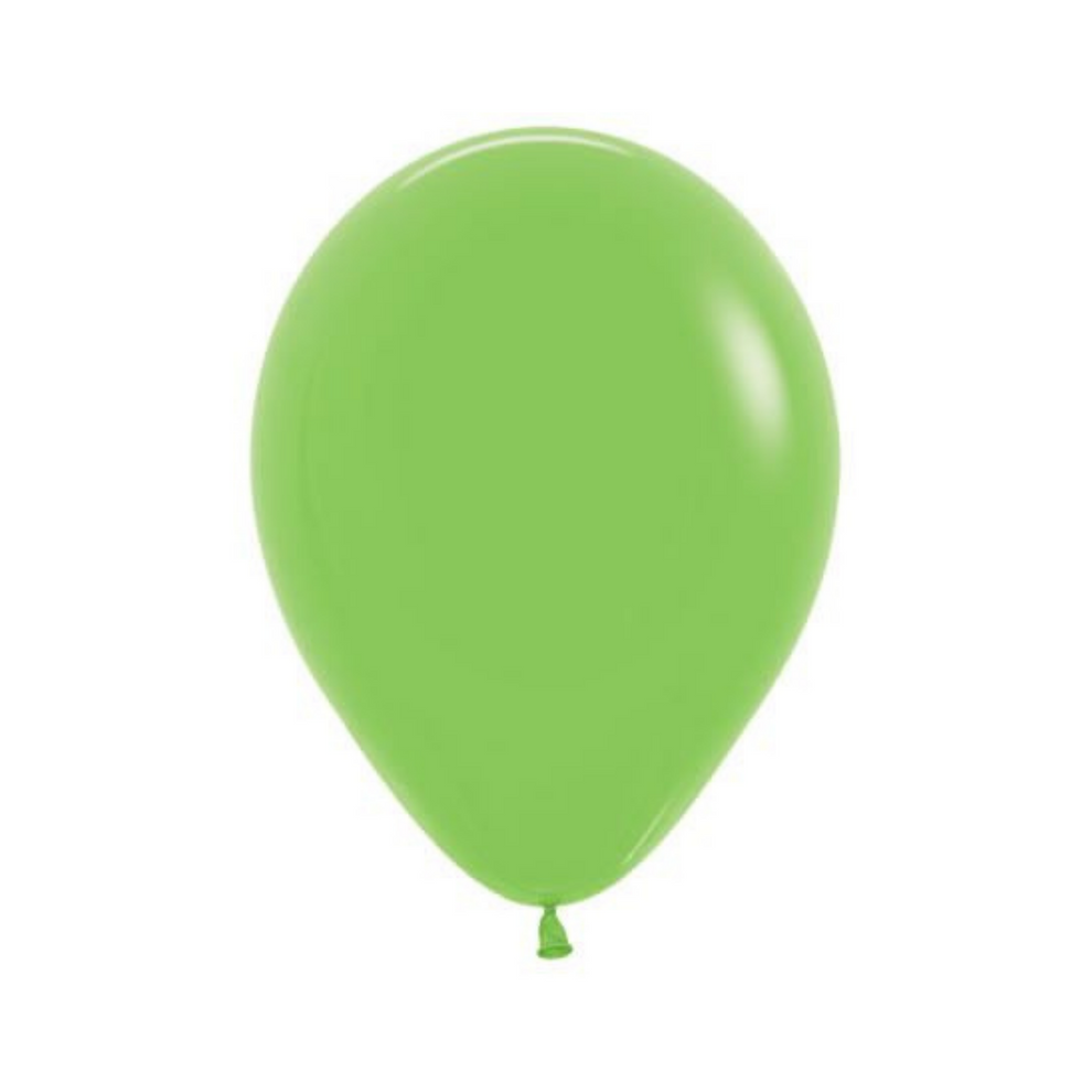 Verde Lima 12" Bolsa C/100 Globos Globtex – Globos y Fiesta